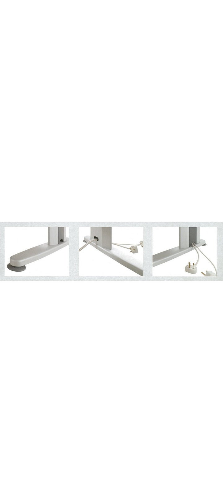 ERGONOMIC TABLE - METAL LEGS – YOKE OFFICE EQUIPMENT
