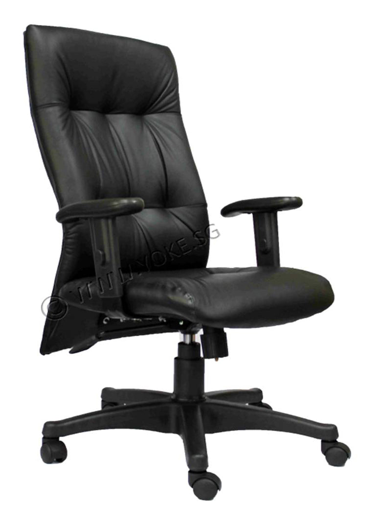 YOE 5 - Genuine Leather Chair – YOKE OFFICE EQUIPMENT